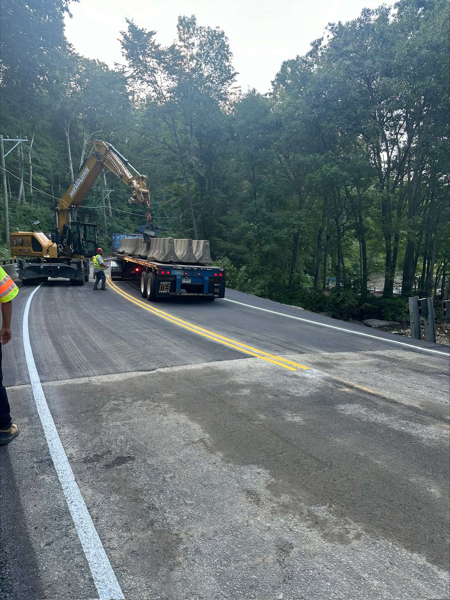 DOT: Part of Route 34 reopens at the Stevenson Dam in Monroe