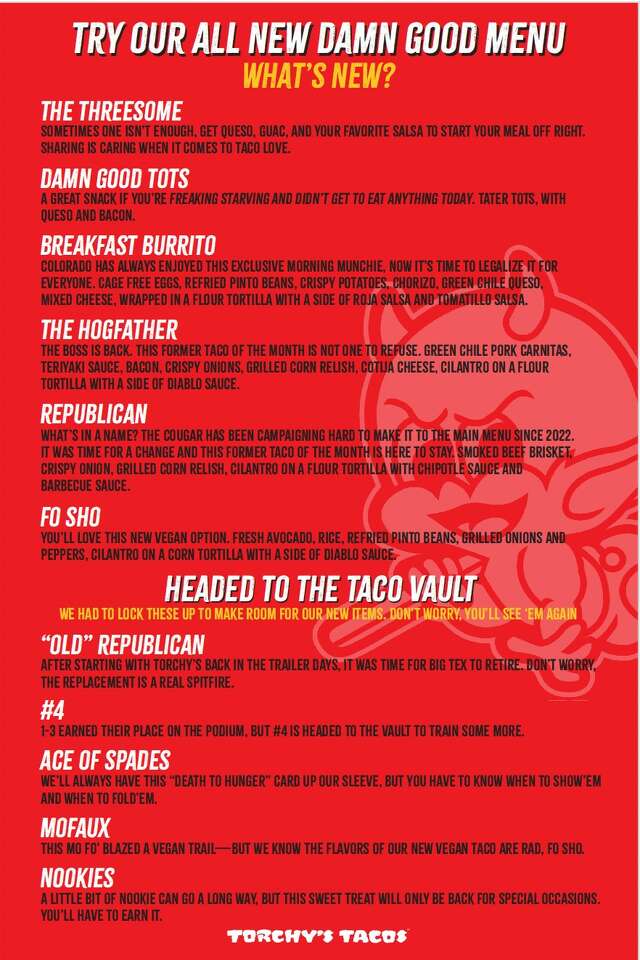 Torchy's Tacos changes menu nationwide for 18th anniversary