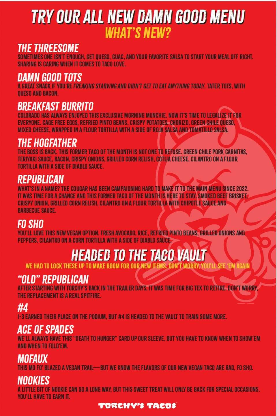 Torchy's Tacos changes menu nationwide for 18th anniversary