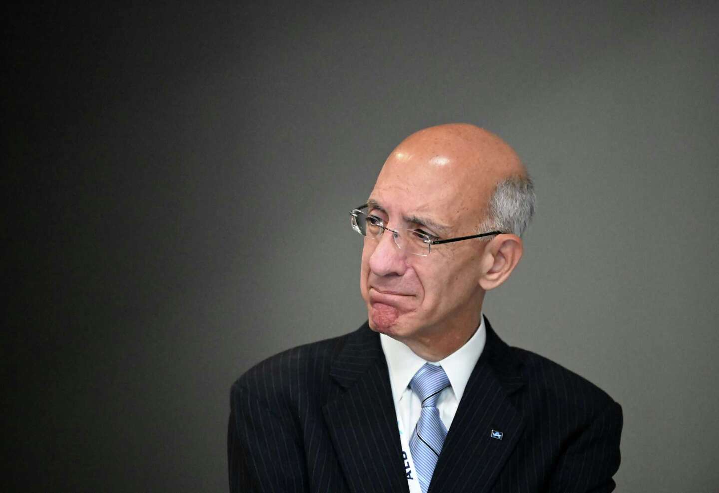 Calderone was in hospital when Airport Authority board fired him