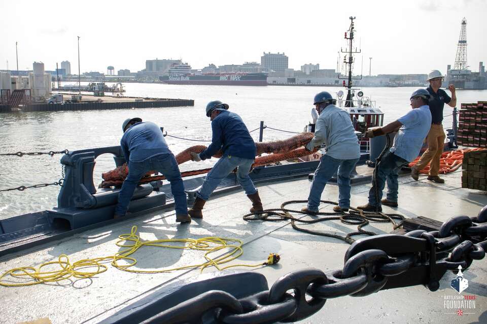 Texas port approves terms for long-term Battleship Texas berth