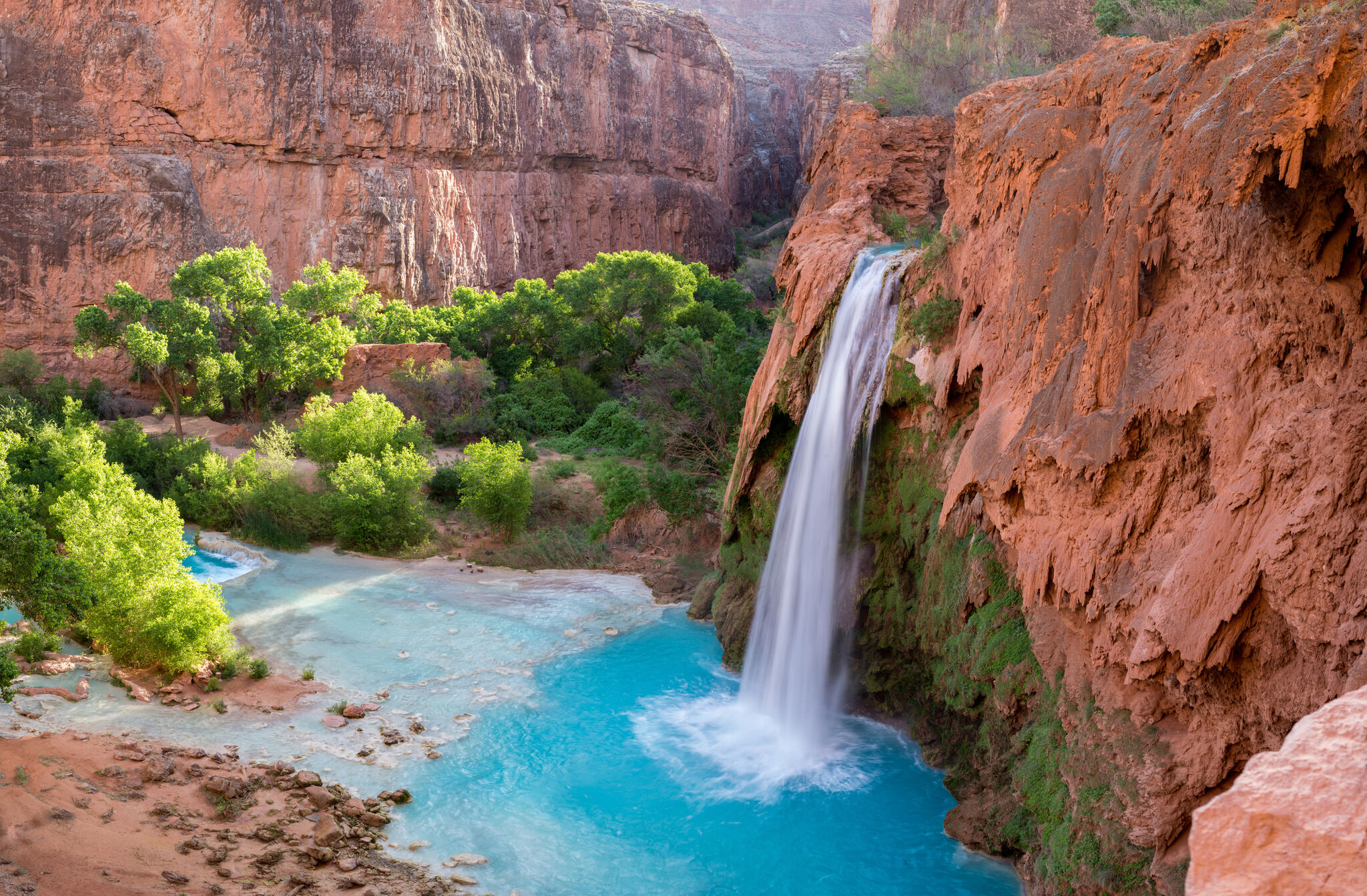 Revered Grand Canyon waterfall closes indefinitely after fatal flood