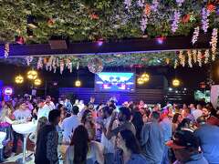 Ryze Rooftop Lounge hosts cosmic Intergalactic Party, costume contest