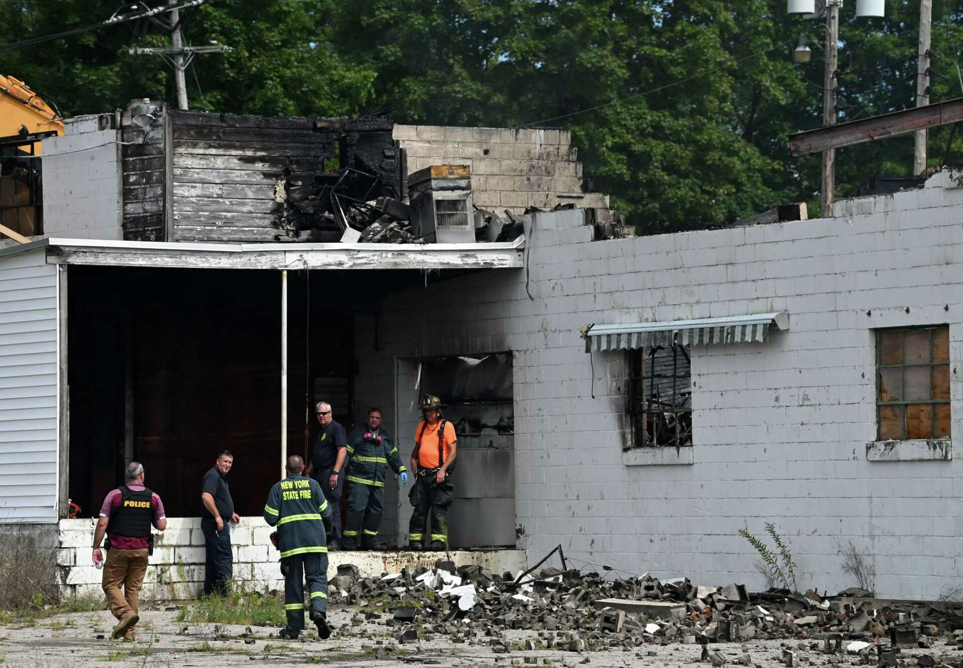 Gloversville man charged after massive warehouse fire