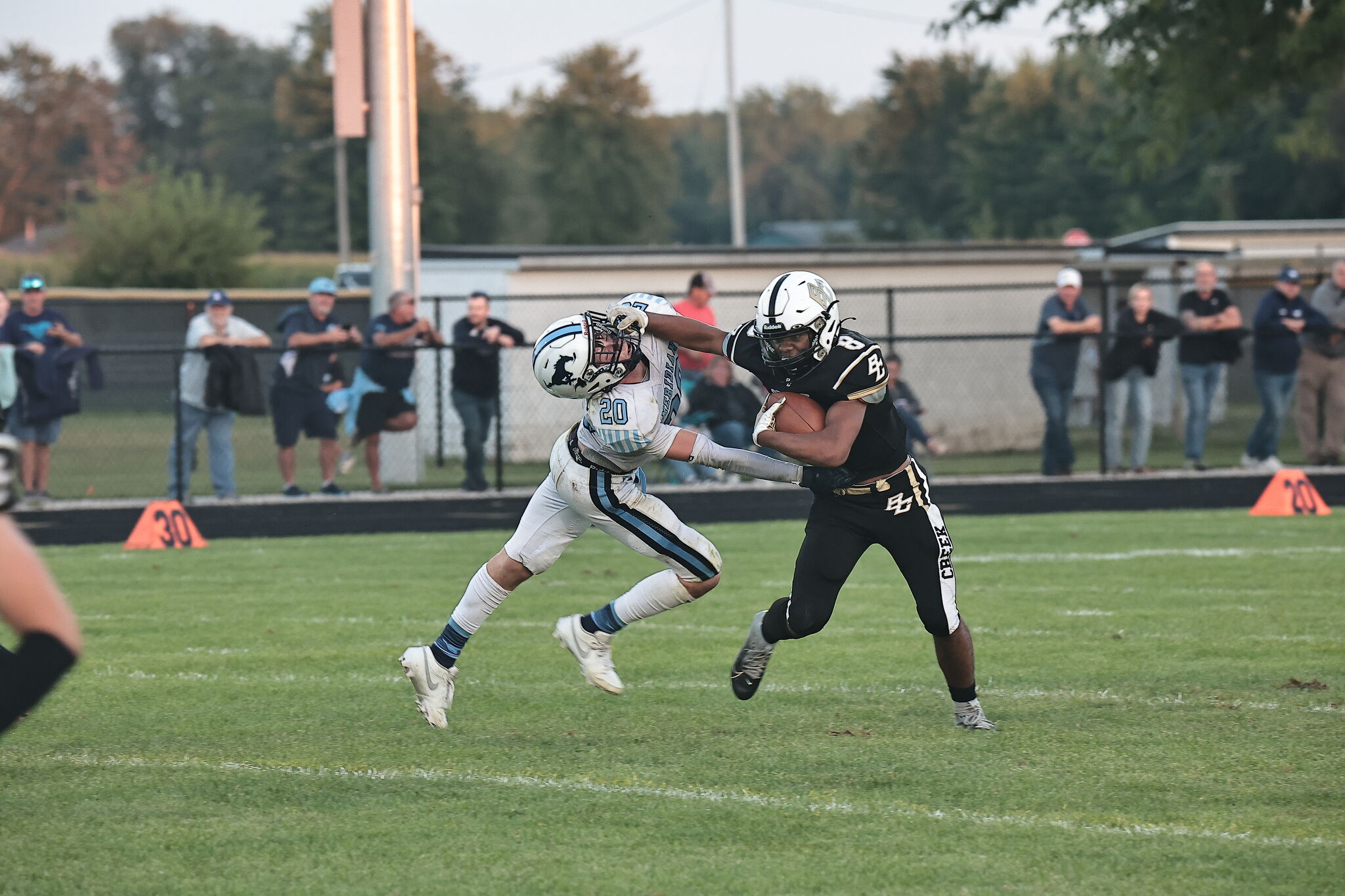 Lancers beat Mustangs in season opener