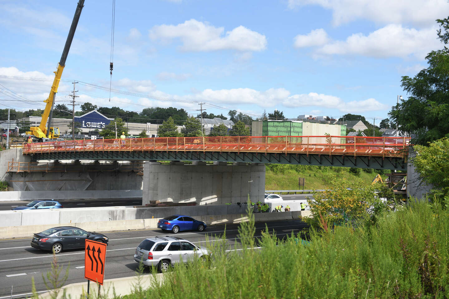New Norwalk bridge over I-95 to open Monday months after fiery crash
