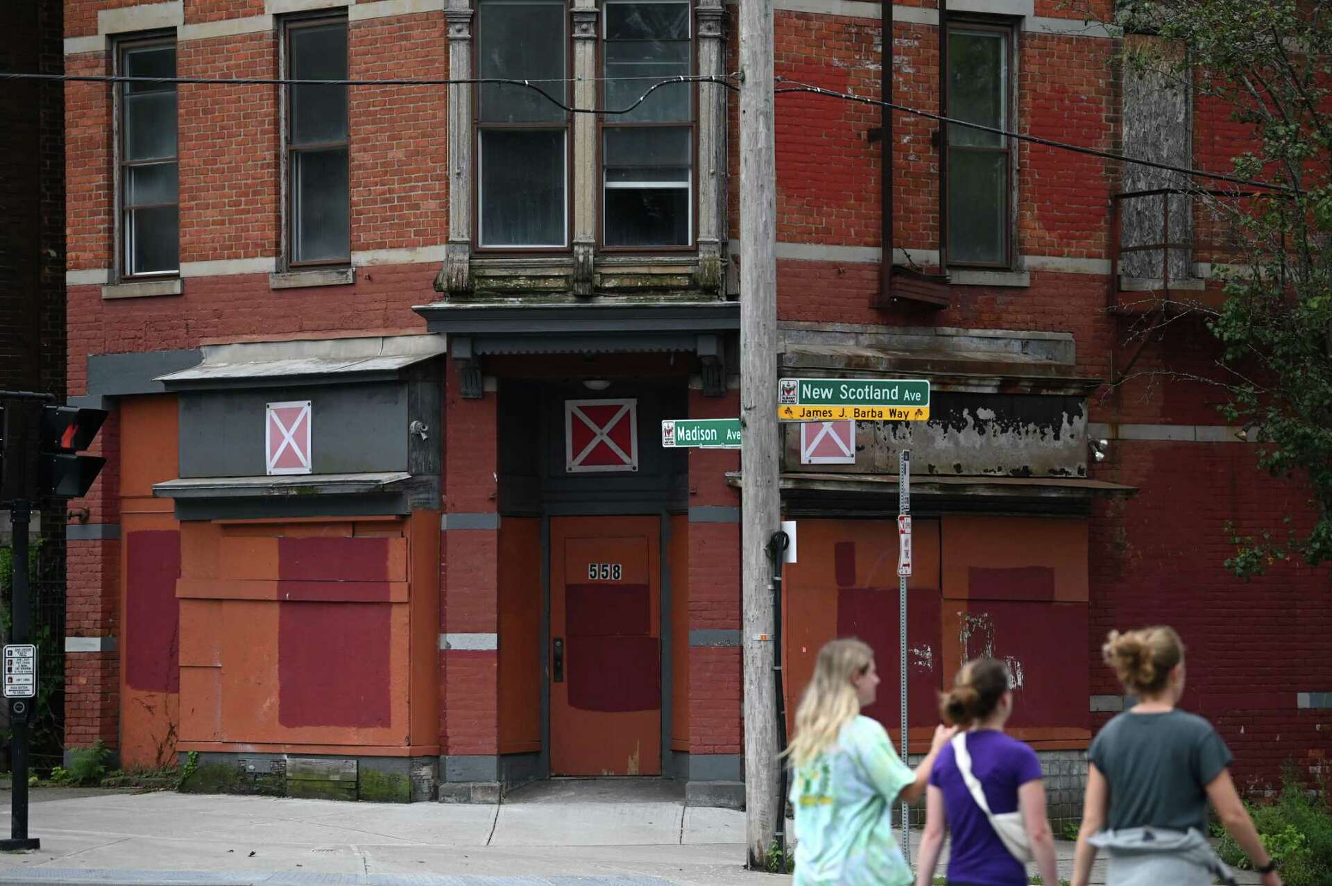 Prominent Albany building listed for sale after years of vacancy