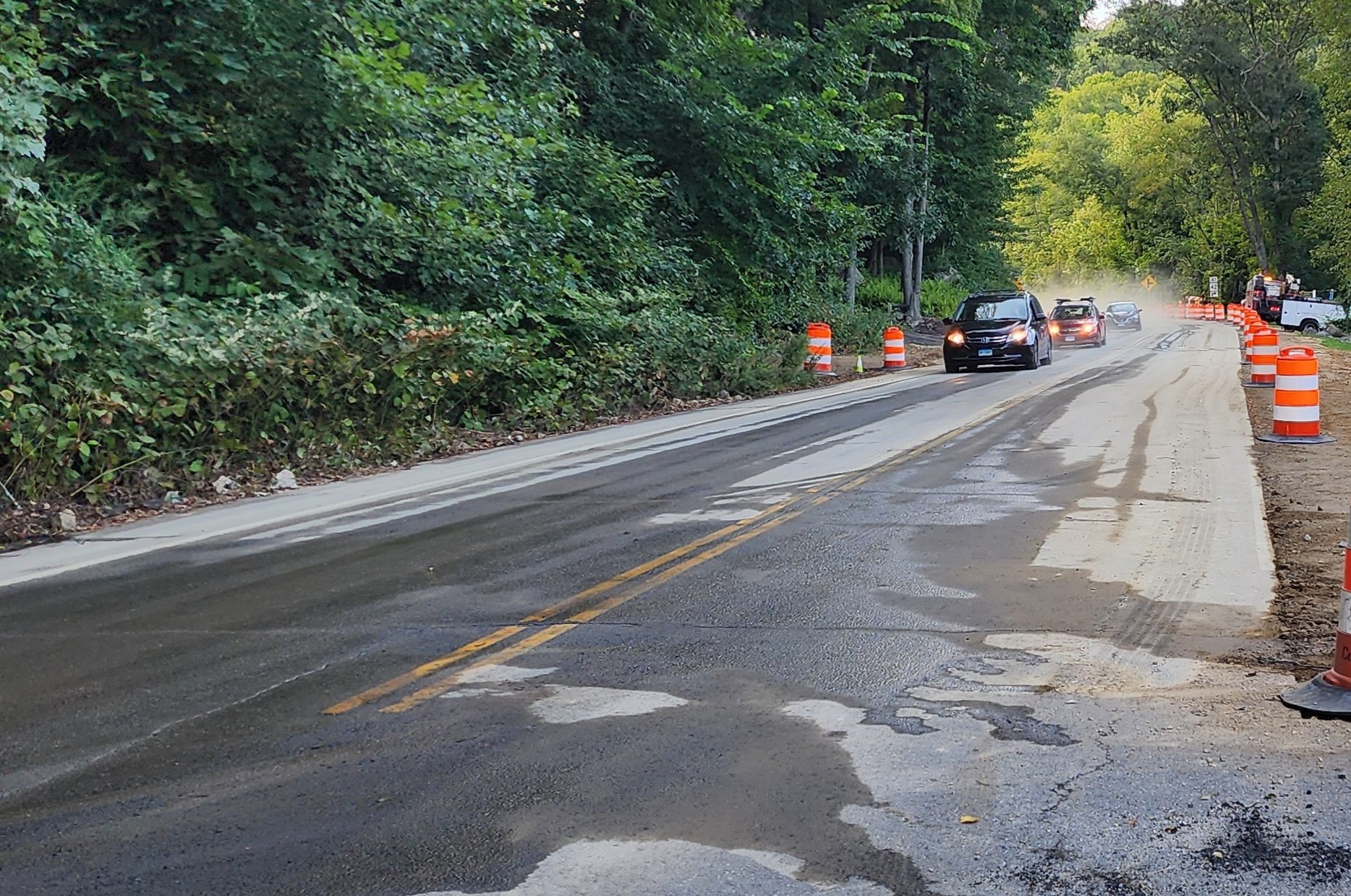 Section of Route 67 in Oxford reopens after flood damage, CT DOT says