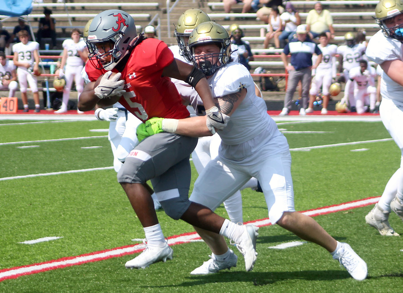 Alton football readies for 2025 Althoff opener Friday