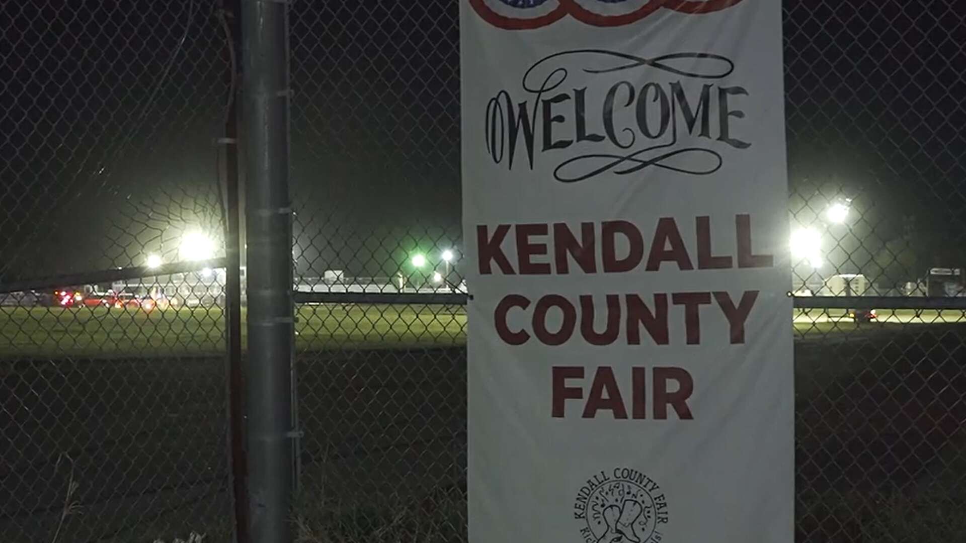 Partial bleacher collapse at Texas county fair