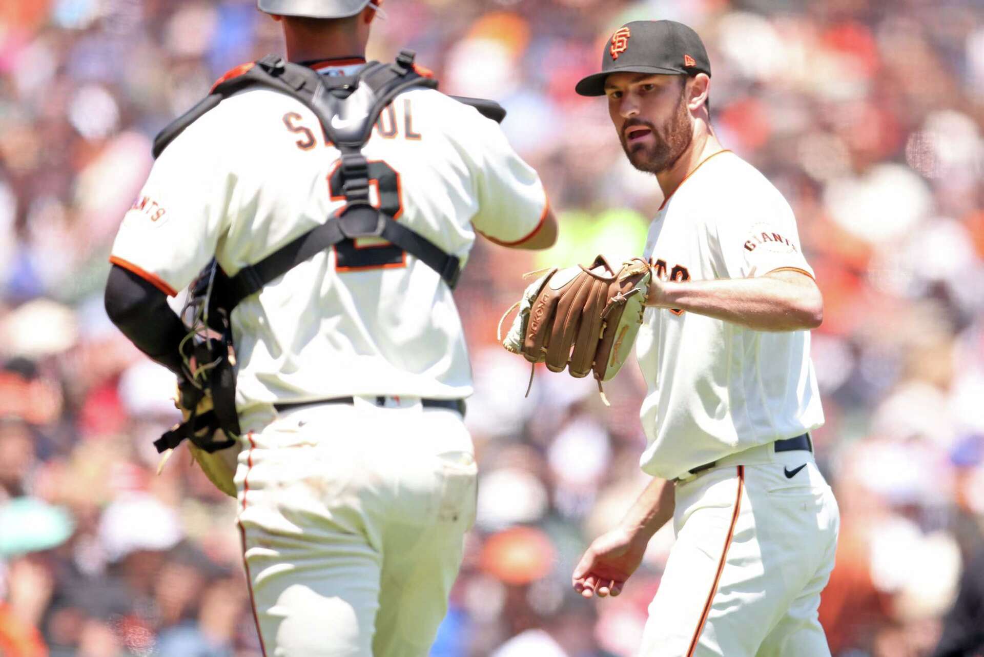 Giants add Beck, Sabol to roster; Luciano, Matos remain in Triple-A