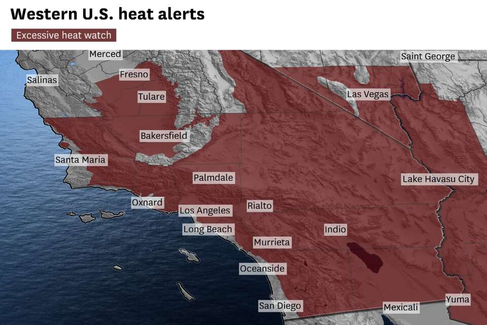 California weather: September heat wave to roast state this week