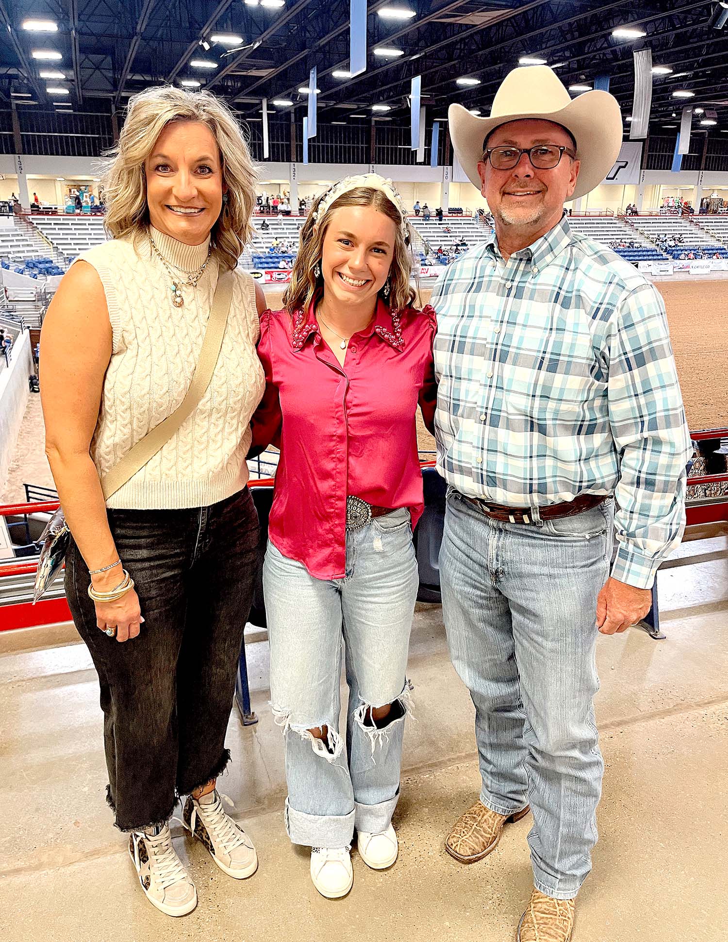 West Texas A&M student Hadlee Cook mentors as Ag Ambassador.
