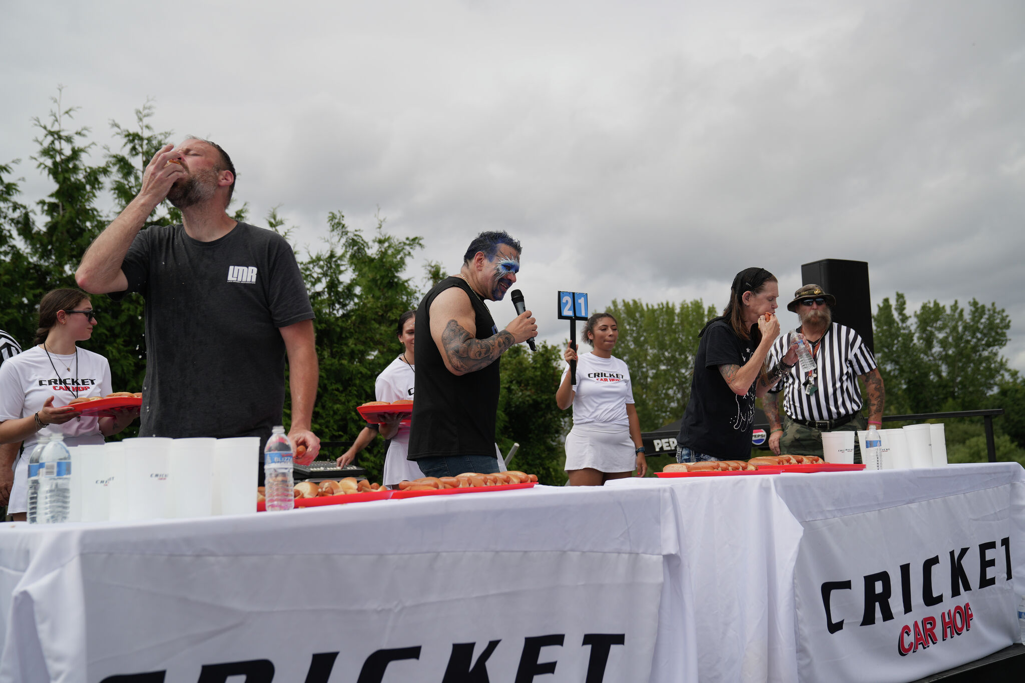 Maryland woman wins CT contest after eating 47 hot dogs in 10 minutes