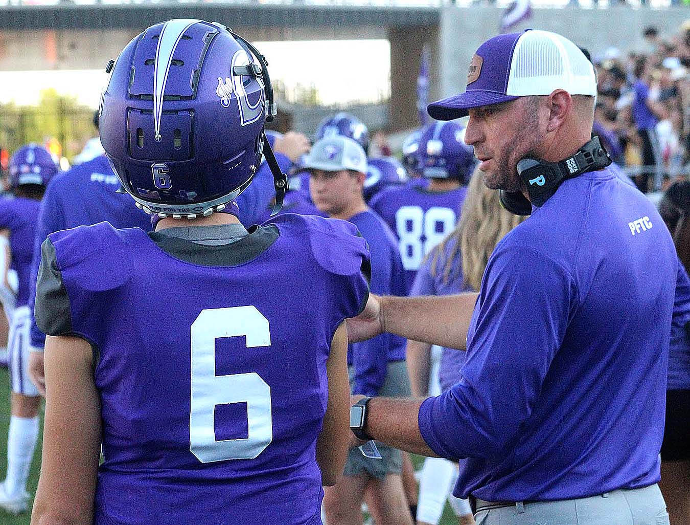 Canyon and Perryton went back-and-forth in the Week 1 season opener.