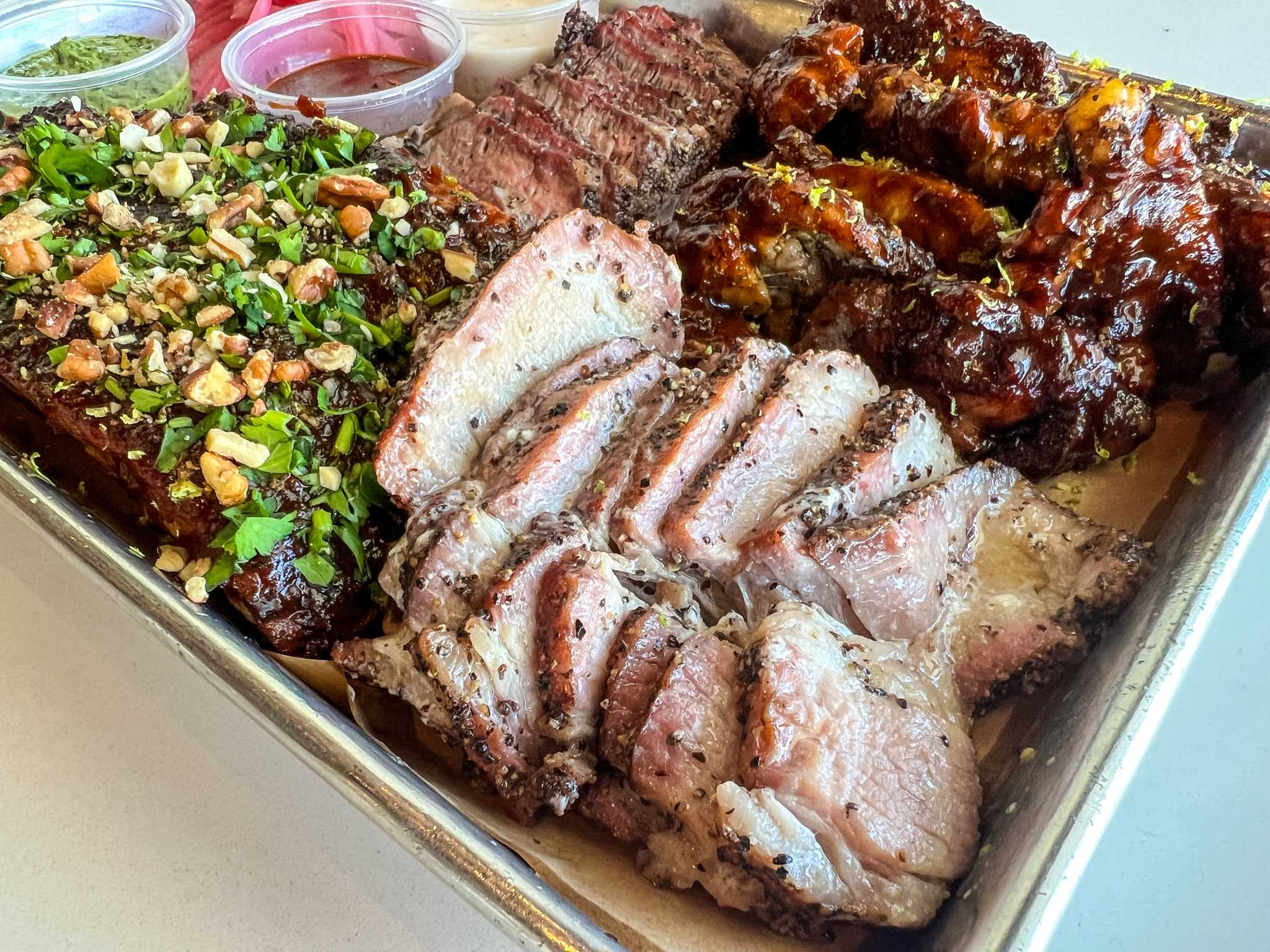 Papalo BBQ in San Diego serves smoked meats inspired by Sonoran desert