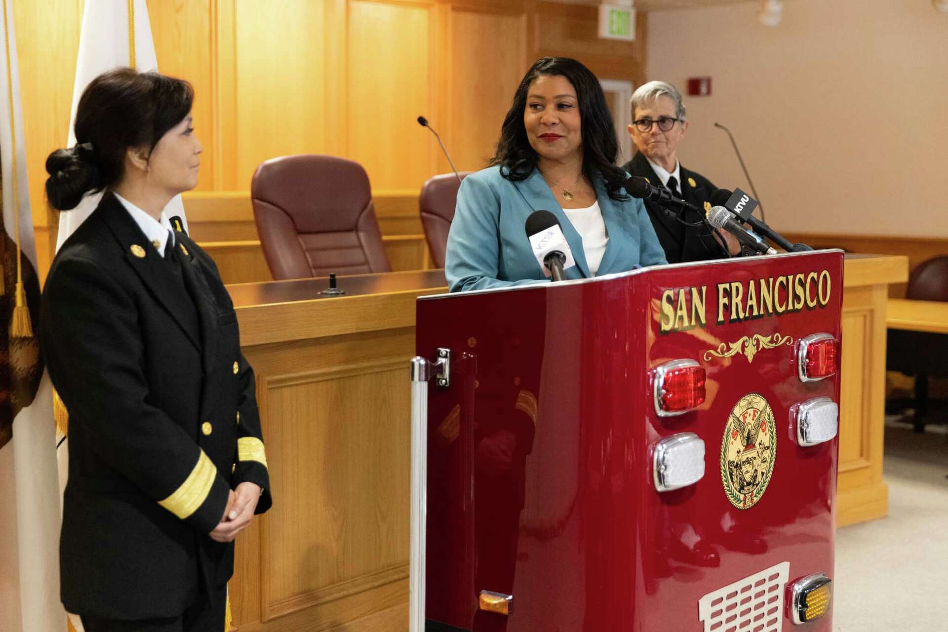 Mayor London Breed appoints fire department veteran as interim chief