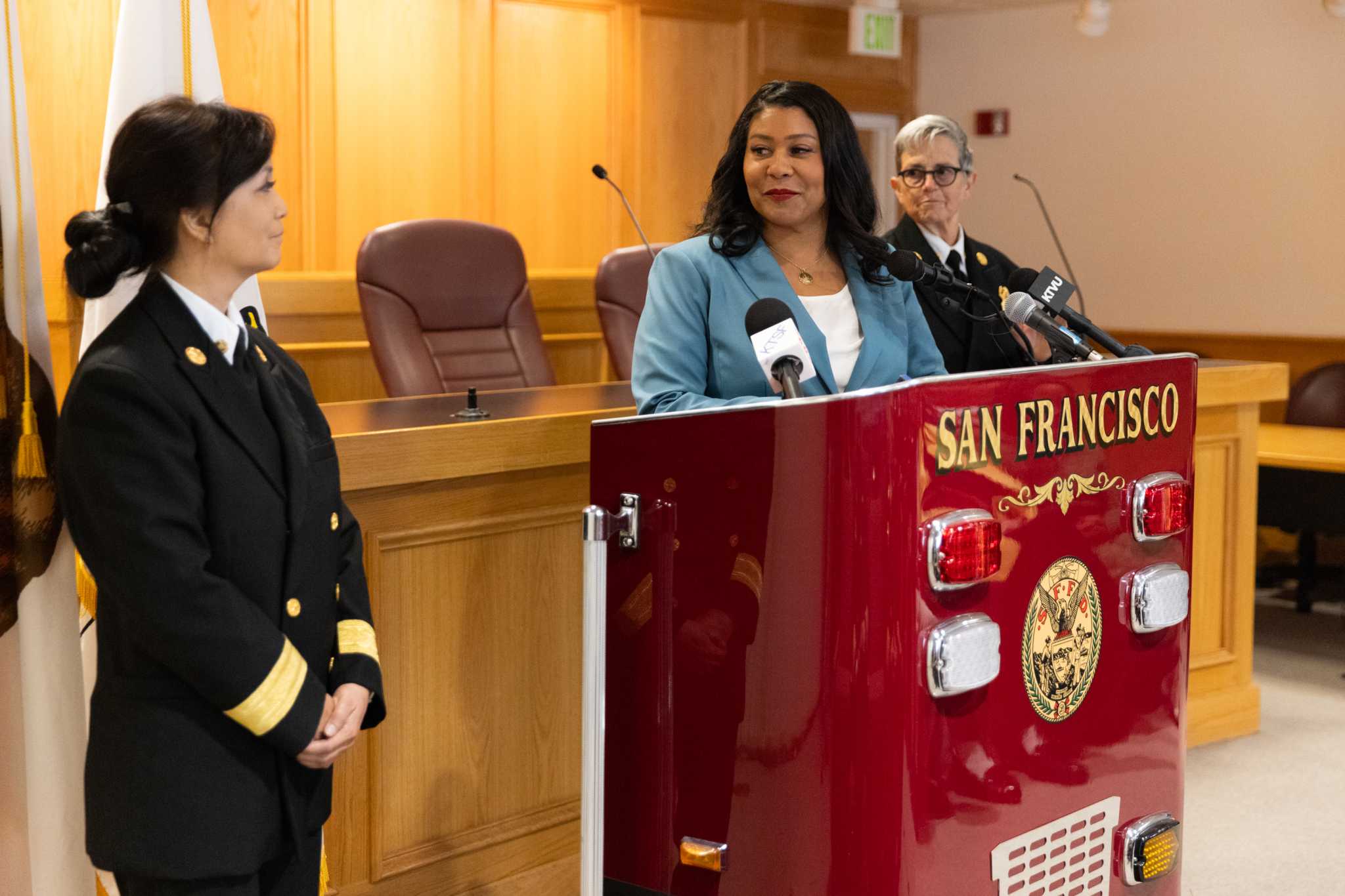 Mayor London Breed appoints fire department veteran as interim chief