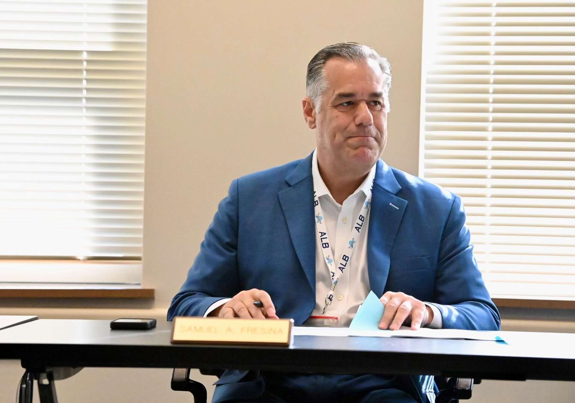 Calderone was in hospital when Airport Authority board fired him