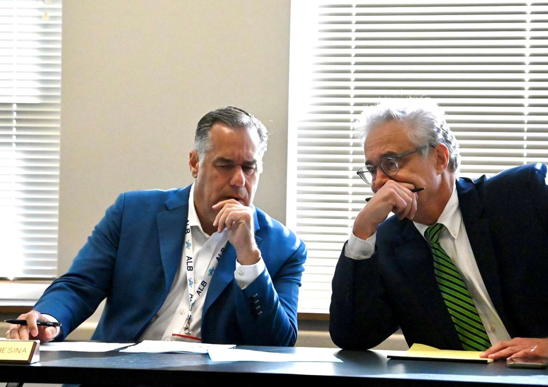 Calderone was in hospital when Airport Authority board fired him