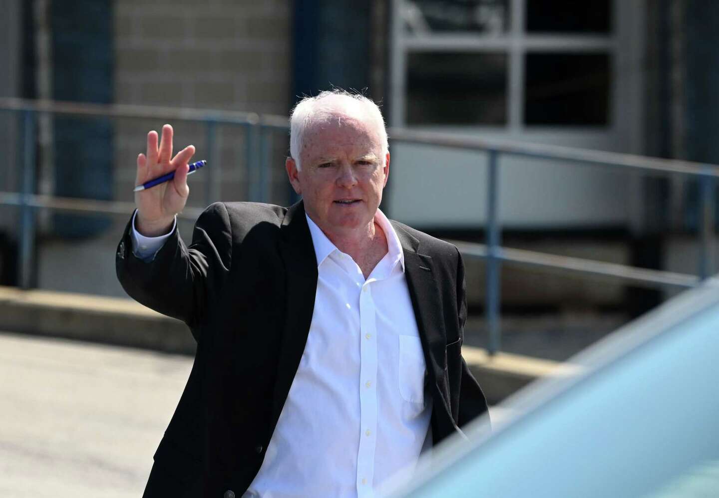 Calderone was in hospital when Airport Authority board fired him