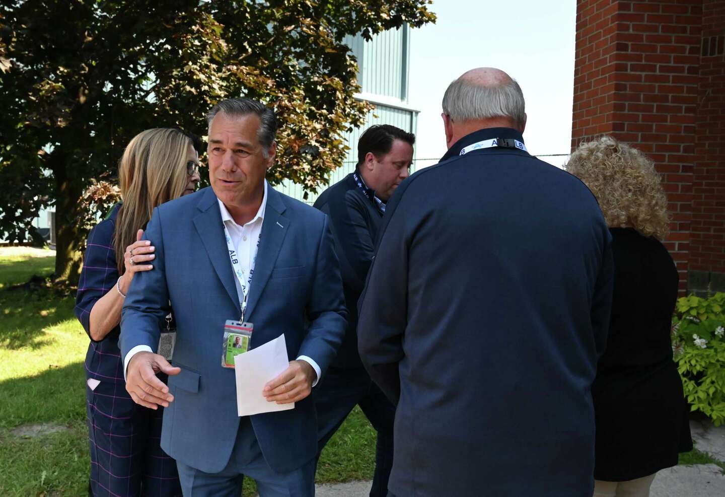 Calderone was in hospital when Airport Authority board fired him