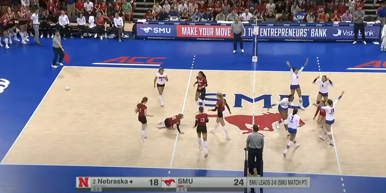 What SMU's victory over Nebraska means for NCAA volleyball
