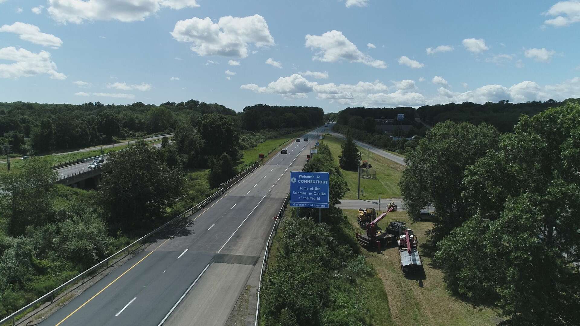New highway 'Welcome' signs promote CT as a pizza, basketball capital