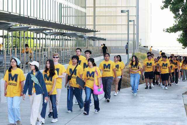 What led to 'remarkable' 45% jump in UC Merced applications?