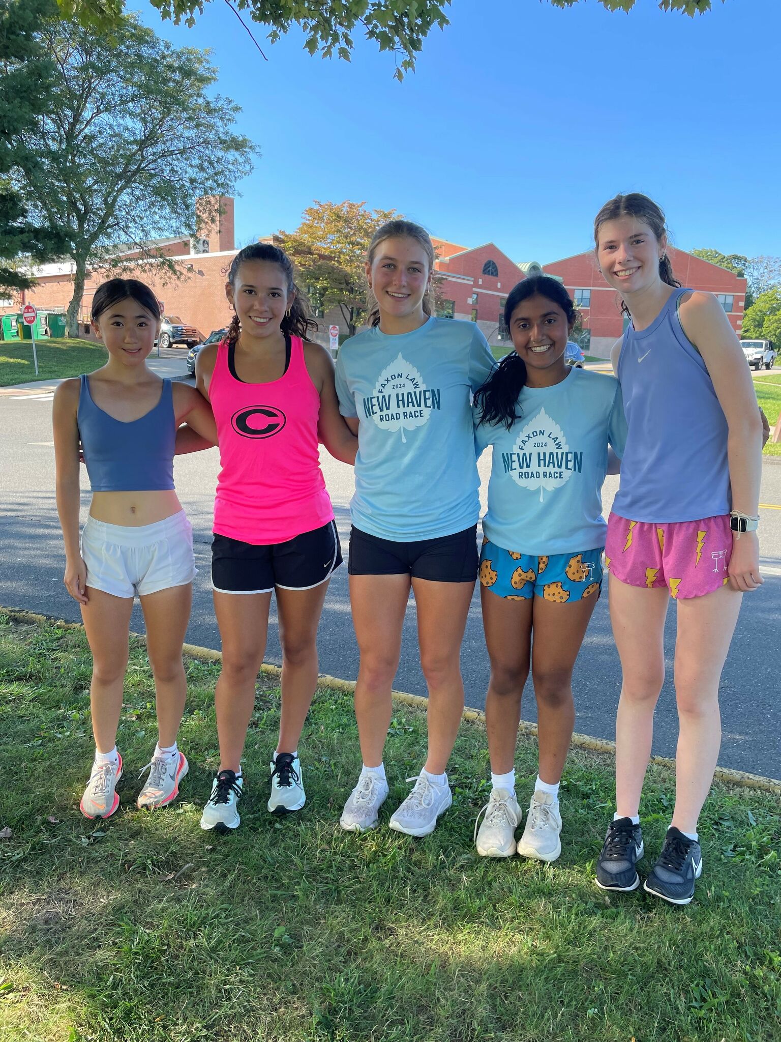 Cheshire girls X-Country place 5 in top 25 in Labor Day race