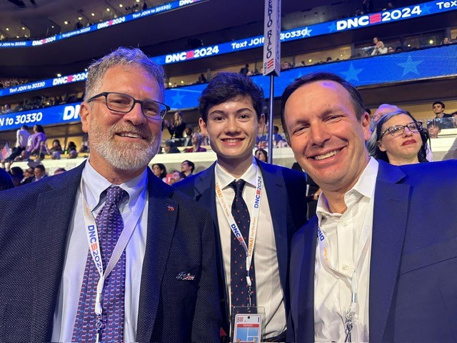 Wilton teen serves as delegate to Democratic National Convention