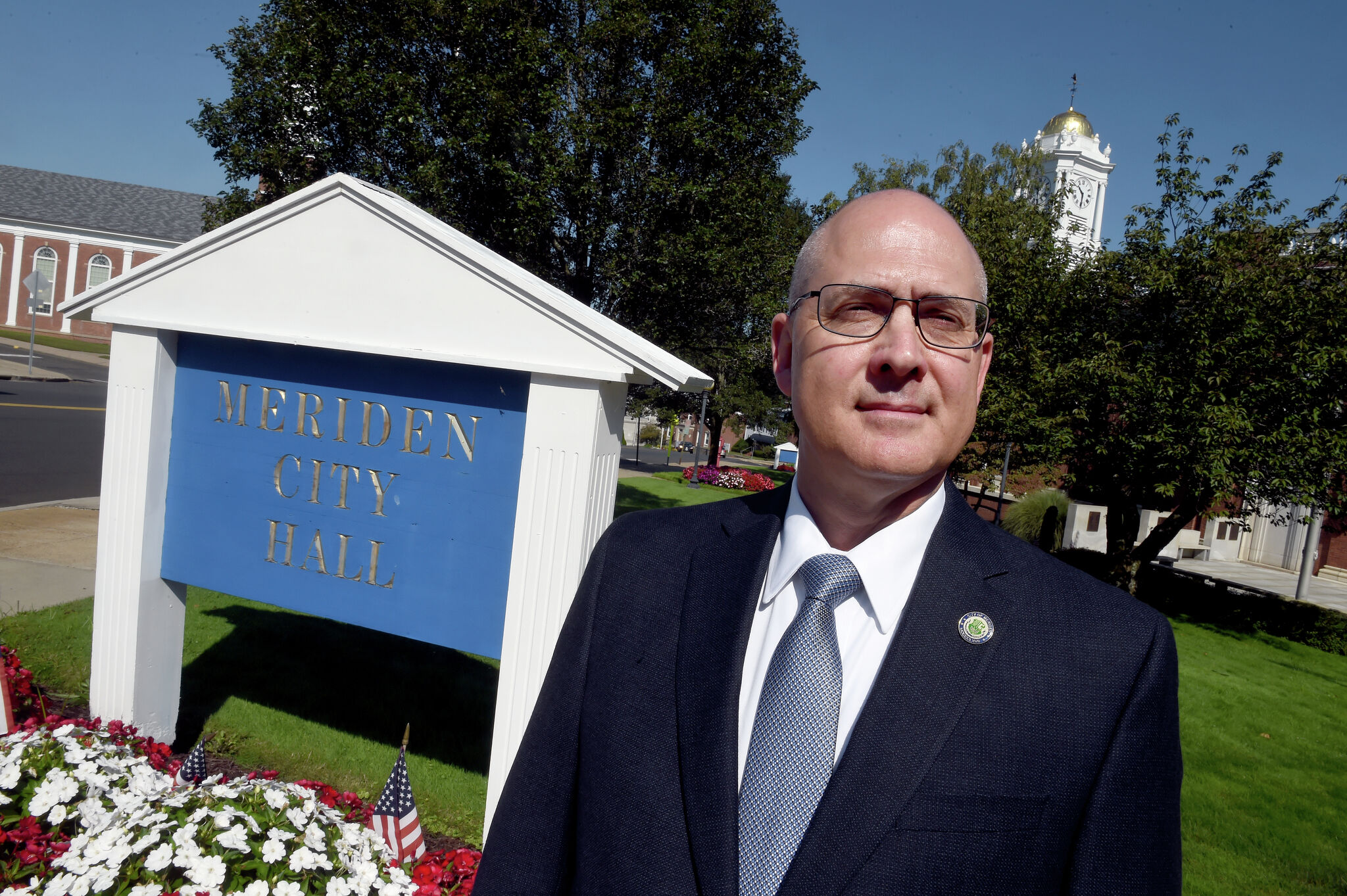 Meriden City Manager Brian Daniels focuses on ARPA ,Cook Avenue Meriden City Manager Brian Daniels focuses on ARPA ,Cook Avenue