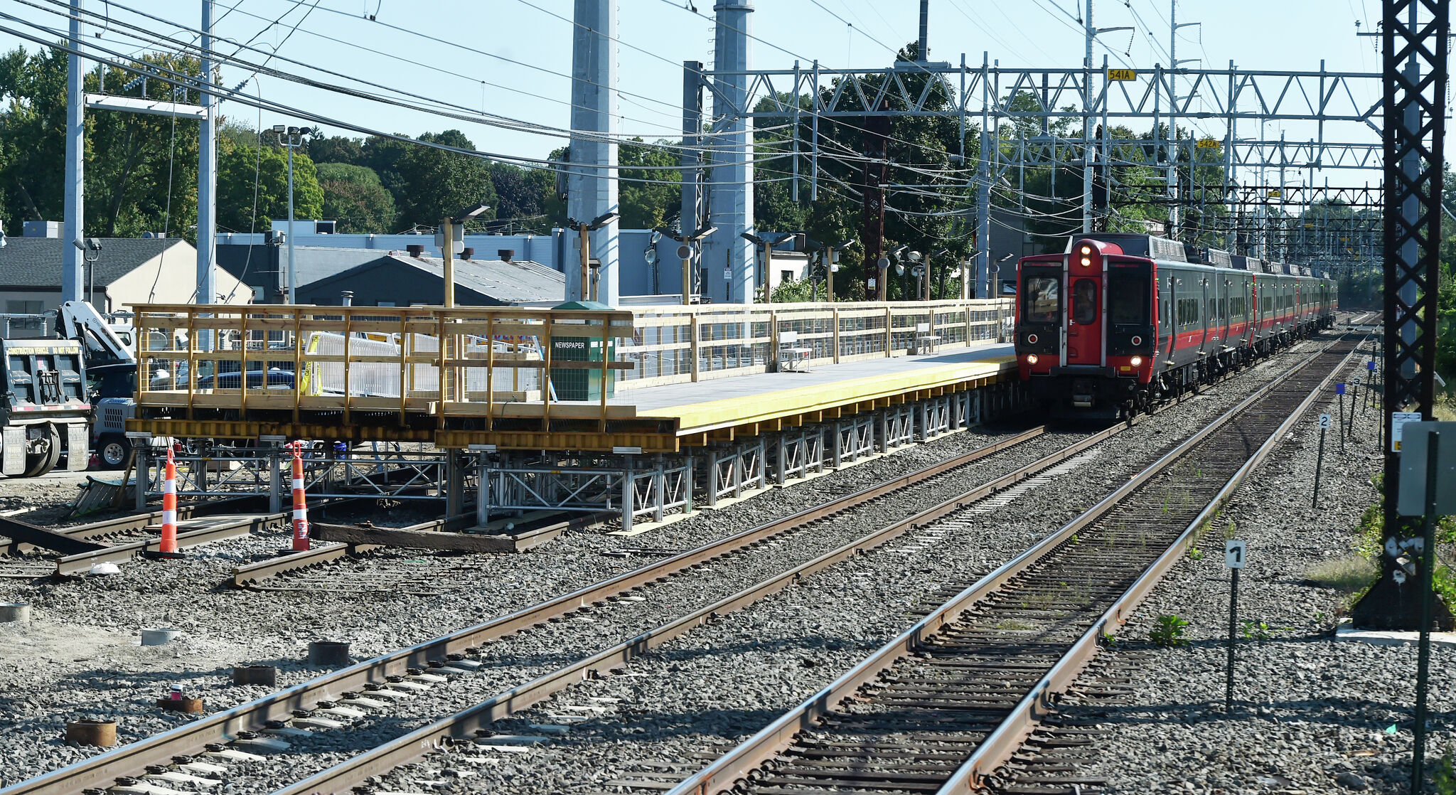 East Norwalk Train Station to reopen with new temporary platform