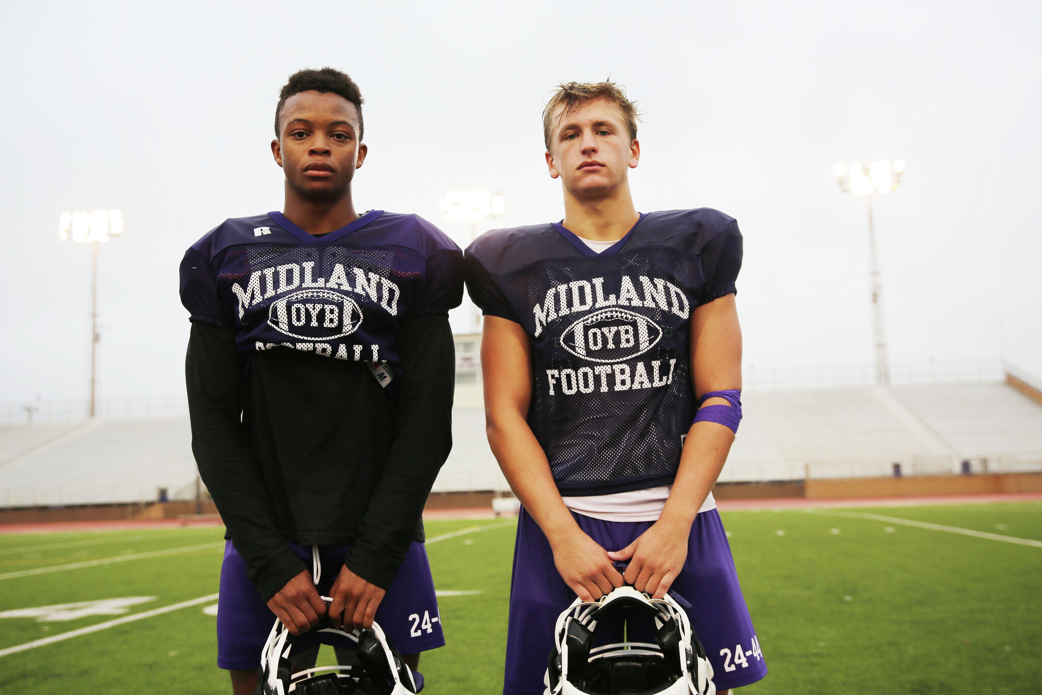HS FOOTBALL: Midland High has stability at corner with Waters, Brandon