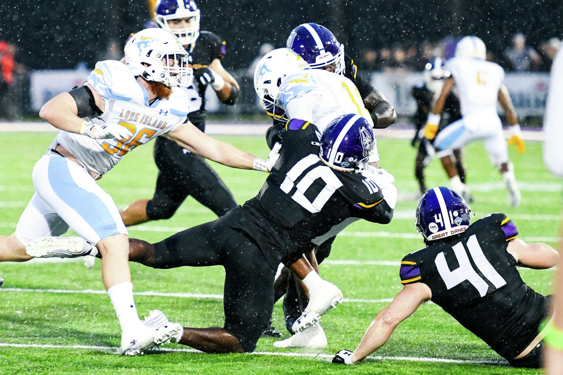 UAlbany football standout Dontae Lunan enters NCAA transfer portal