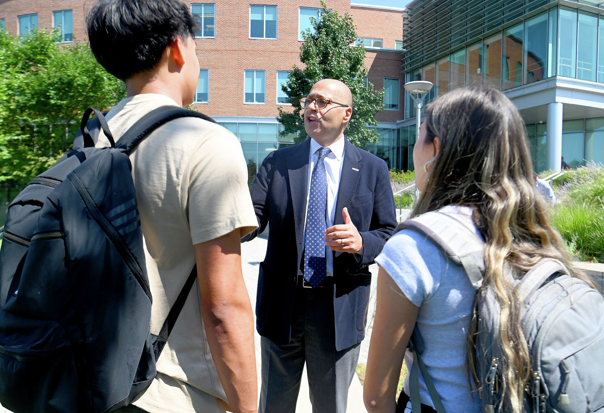 ECSU President Karim Ismaili wants to connect with students, community