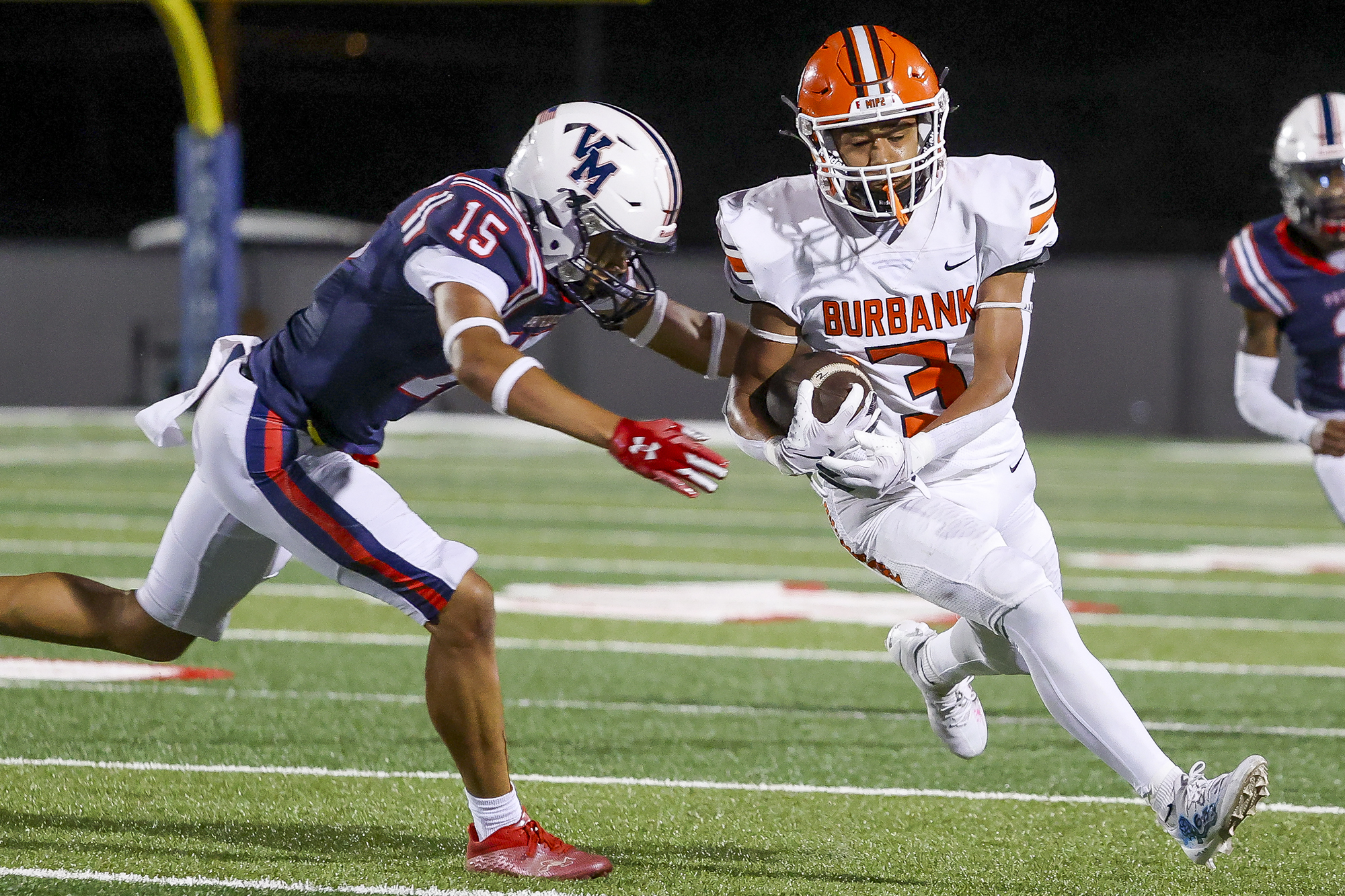 Burbank football's Israel Zapata voted Athlete of the Week
