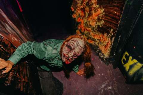 Stamford mall transforms into haunted house Blood Manor for Halloween