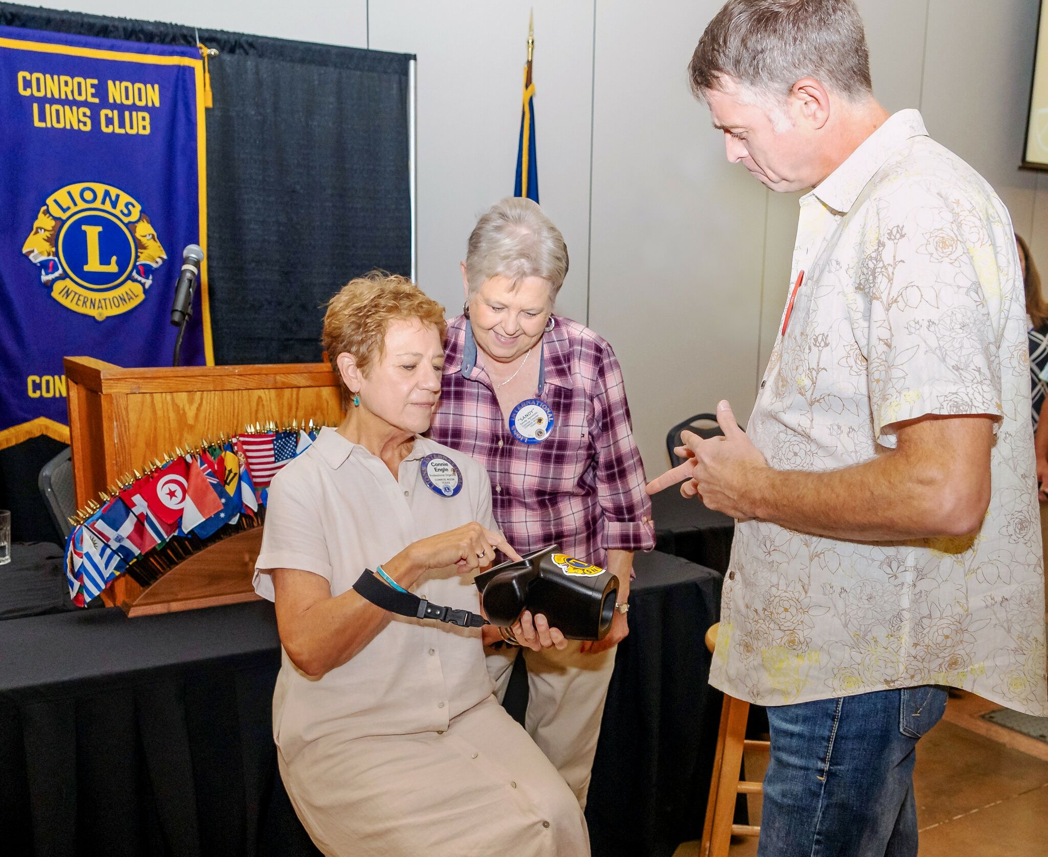 Conroe Noon Lions showing 'true grit' taking on numerous projects