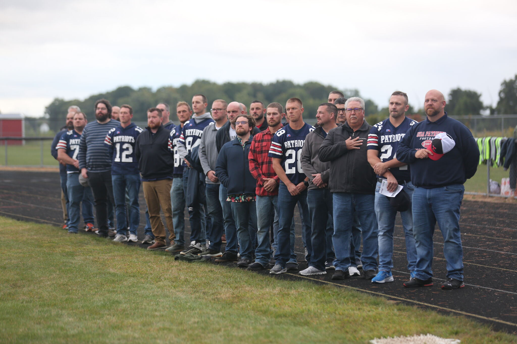 USA's 2004 football state championship team honored