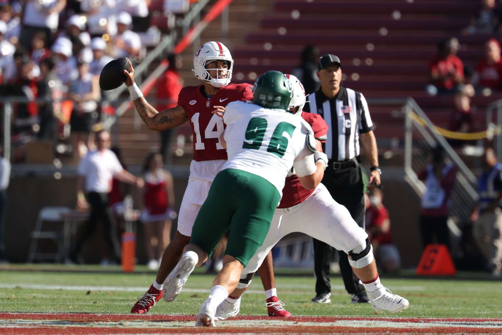 Stanford breaks out big in second half to 41-7 romp over Cal Poly
