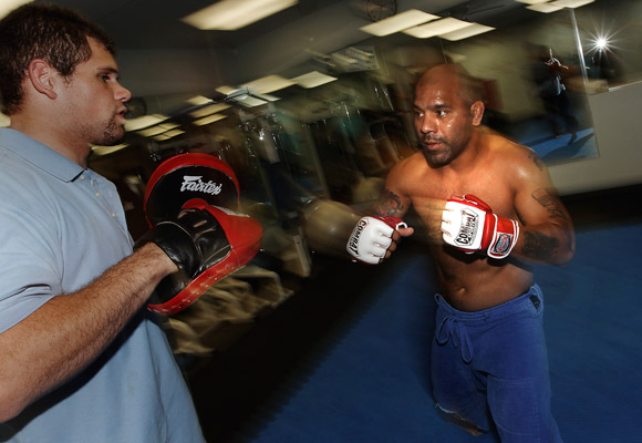 S.A. fighter returns to cage after shooting