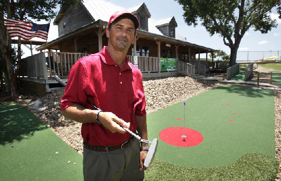 Instructor's game shows his passion for putting