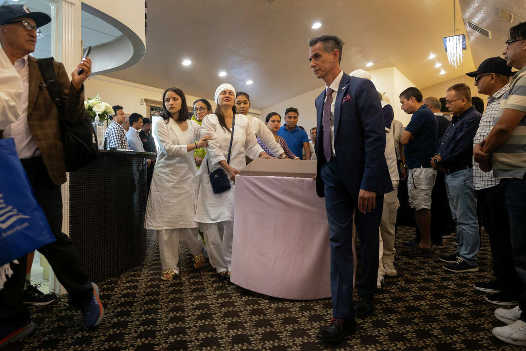 Muna Pandey remembered by Houston Nepali at funeral