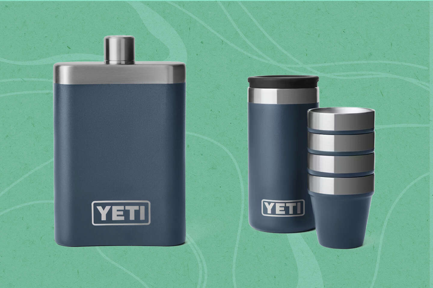 Yeti just dropped colorful new flasks and shot glasses — cheers!