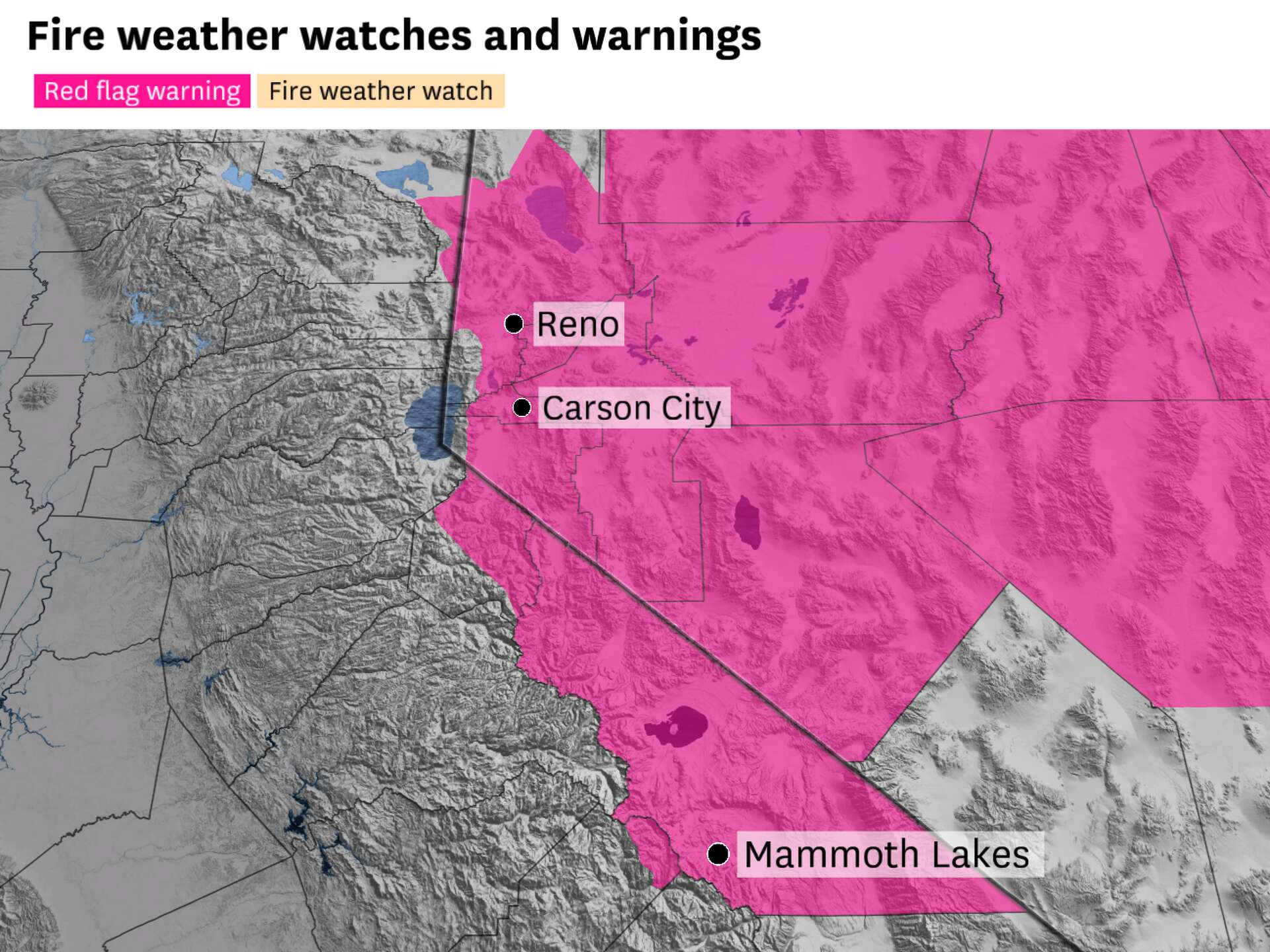 Davis Fire near Tahoe: 'Particularly dangerous situation' looms