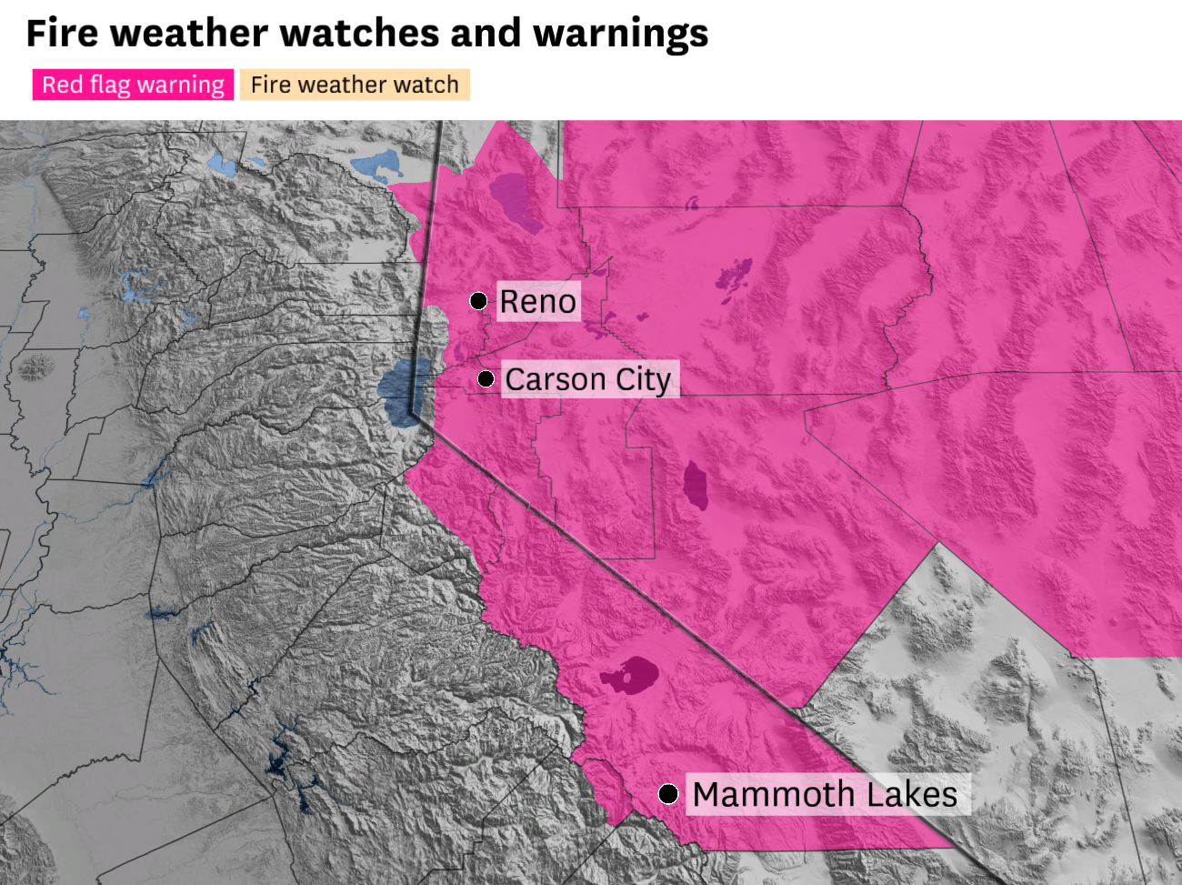 Davis Fire near Tahoe: 'Particularly dangerous situation' looms
