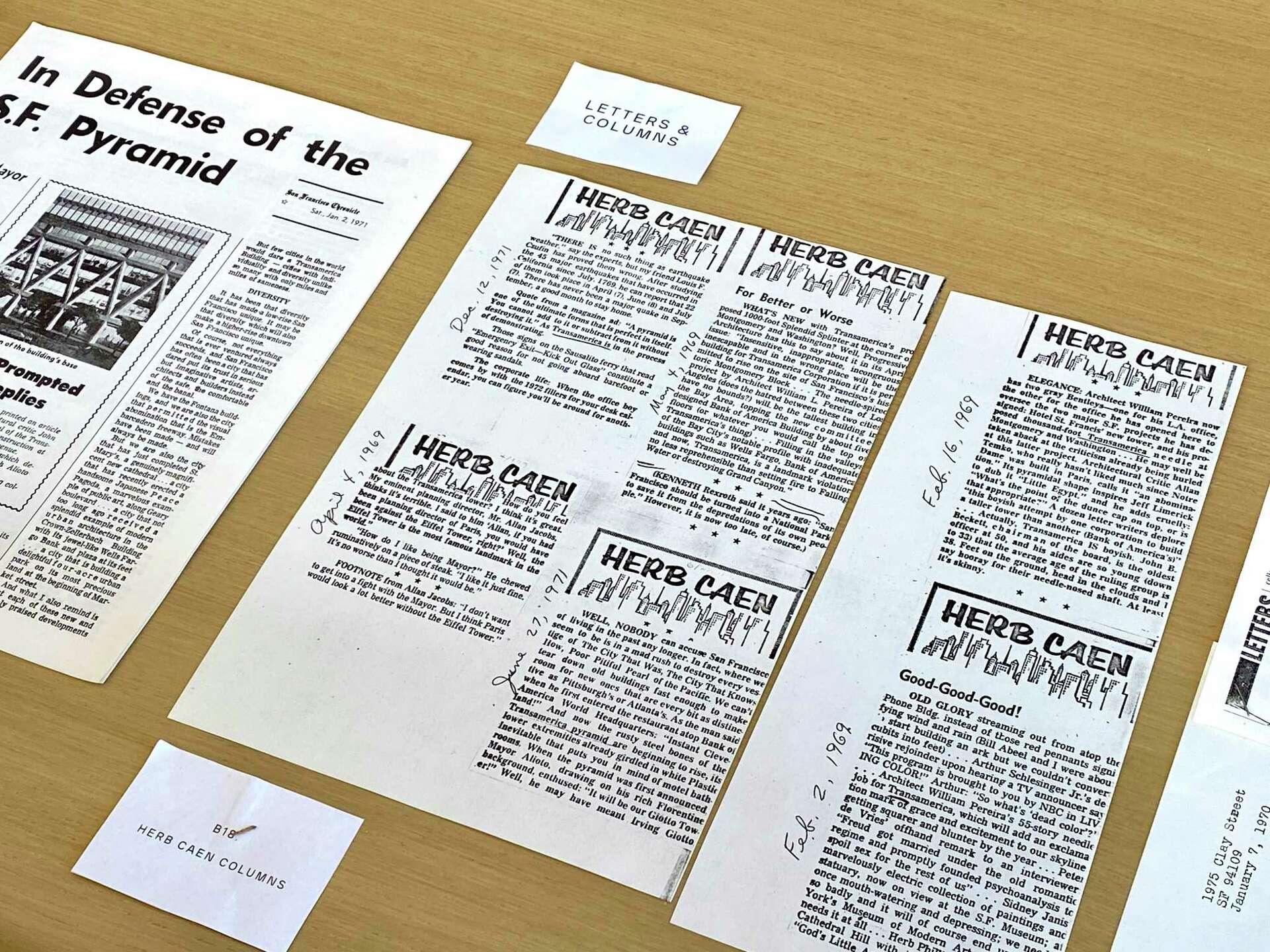 Here’s what was inside a 1974 time capsule at the Transamerica Pyramid