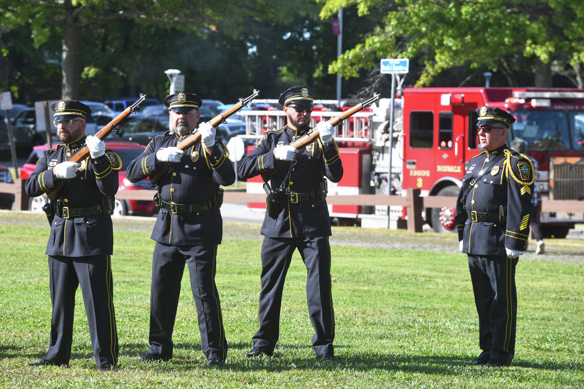 Norwalk honors 9/11 victims with flags at half-mast, memorial ceremony