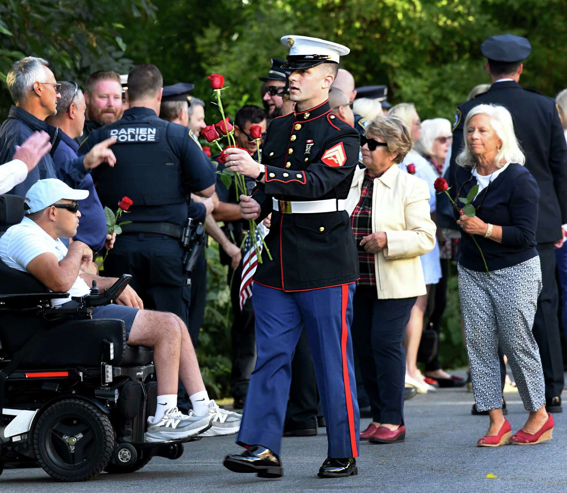 In photos: Darien remembers Sept. 11 attacks in memorial ceremony